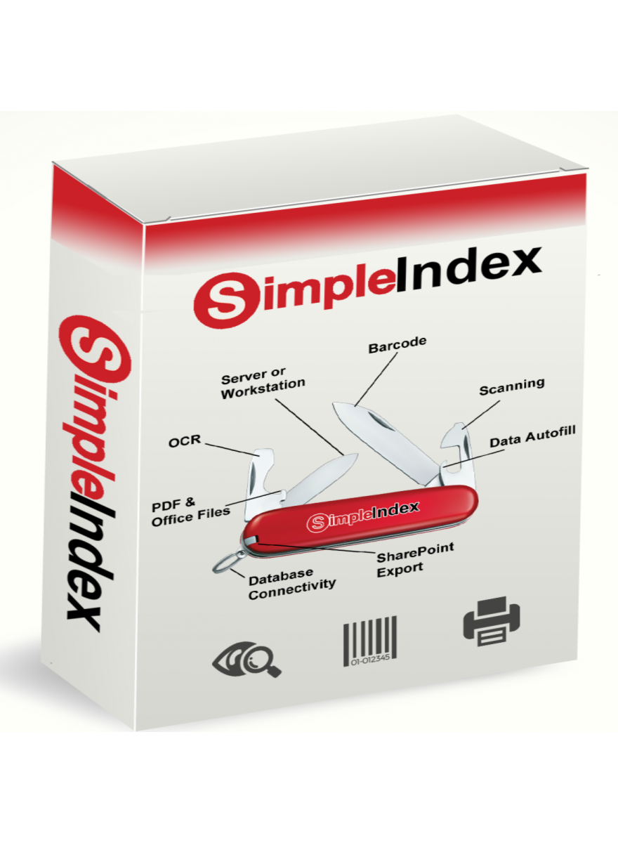 SimpleIndex Standard - SimpleOCR
