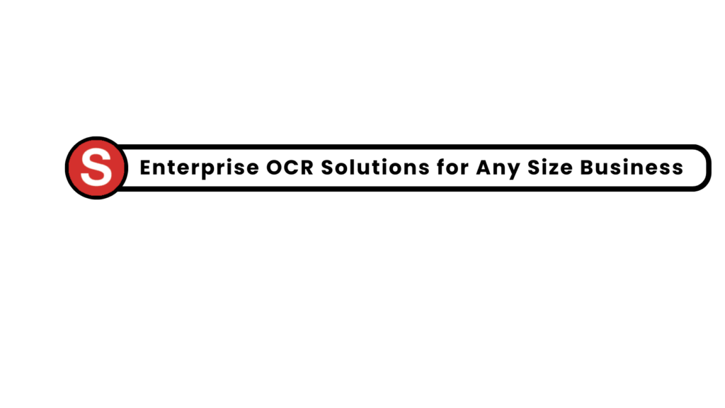 SimpleOCR | OCR Software Experts